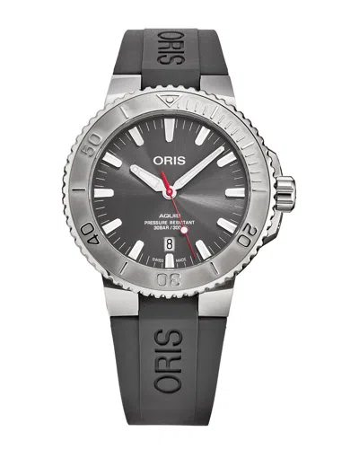 Oris Men's Aquis Watch, Circa 2020s In Gray | ModeSens