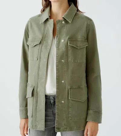 Ouí Cargo Jacket In Dusty Olive In Multi | ModeSens