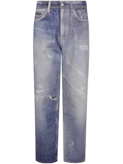 Our Legacy Men's Mens Third Cut Denim Jean In Blue | ModeSens
