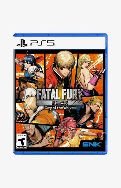Pacsun Fatal Fury: City Of The Wolves Playstation 5 Video Game In Blue ...