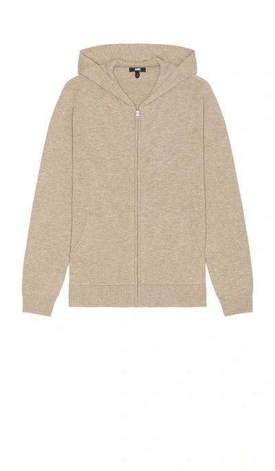 Paige Swanson Full Zip Sweater In Rice Flower | ModeSens