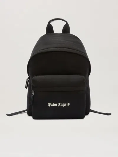 Palm Angels Backpack Classic Logo In Black | ModeSens