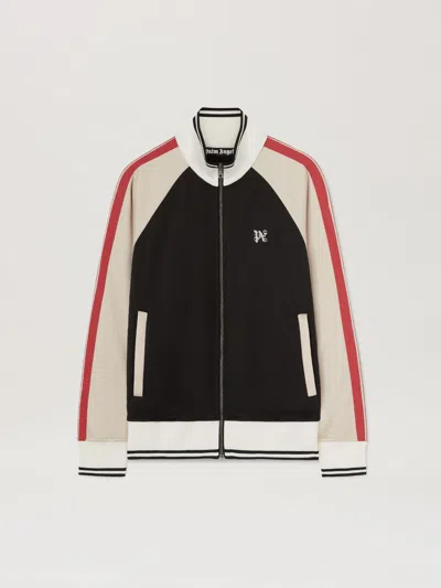 Palm Angels Chaqueta De Chándal Con Monograma In Negro | ModeSens