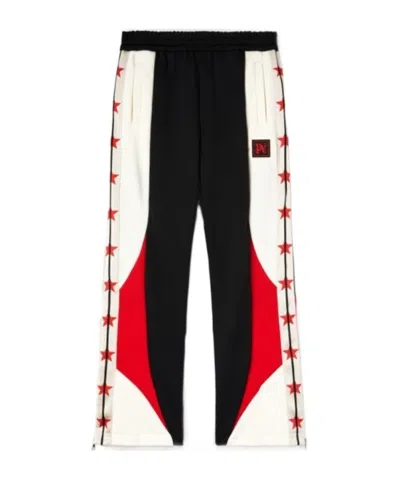 Palm Angels Pattern Sweatpants In Black | ModeSens