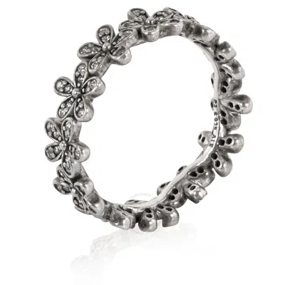 Pandora Sterling Silver Daisy Flower Ring In Silver Tone | ModeSens