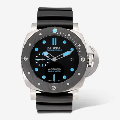 Panerai Submersible Bmg-tech Black Dial Polycarbonate Automatic Men's ...