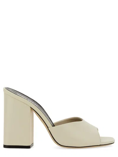 Paris Texas Mule Anja In Beige | ModeSens