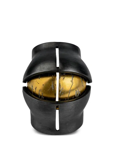 Parts Of Four X Fangophilia Sterling Silver Joint Crevice Ring In Black ...