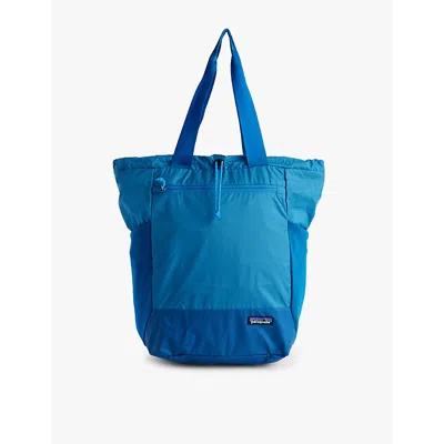 Patagonia Blue Ultralight Hole Recycled-nylon Backpack | ModeSens