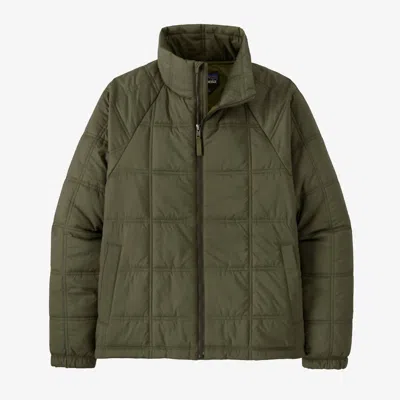 Patagonia Women's Lost Canyon Jacket In Pine Needle Green In Multi ...
