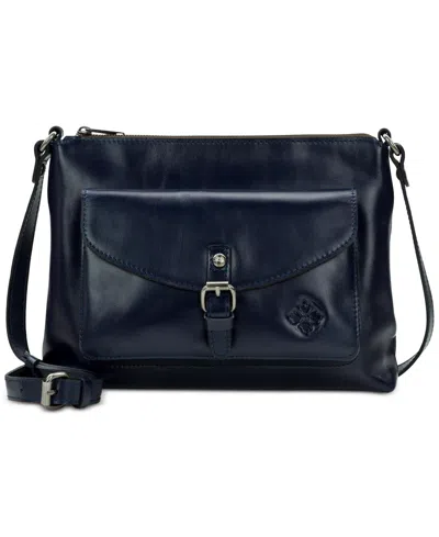 Patricia Nash Kirby East West Leather Crossbody, Created For Macy's In ...