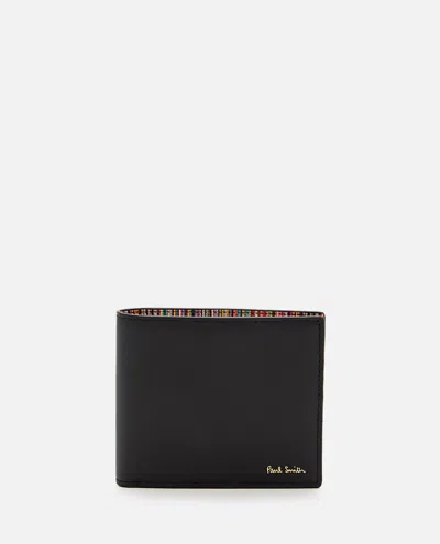 Paul Smith Men Wallet Billfold In Black | ModeSens