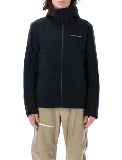 Peak Performance M Maroon Jacket In Black | ModeSens