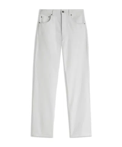 Phoebe Philo Belt Loop Jeans In White | ModeSens
