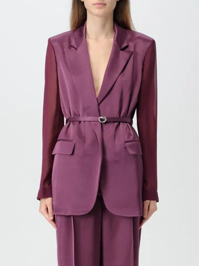 Pinko Blazer Woman Color Wine In Weinrot | ModeSens