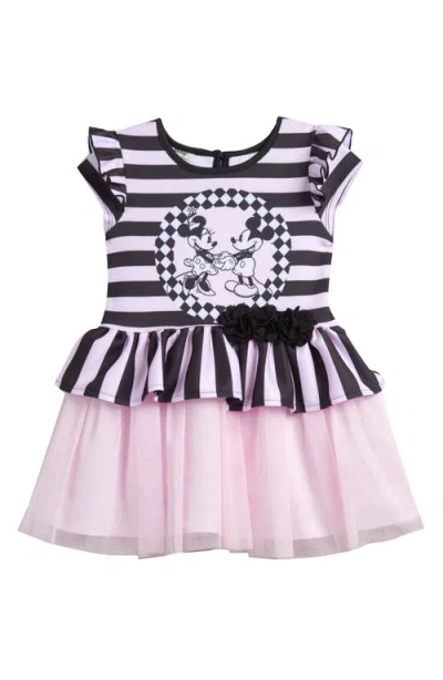 Pippa & Julie Kids' Mickey Mouse & Minnie Mouse Tutu Dress In Pink ...