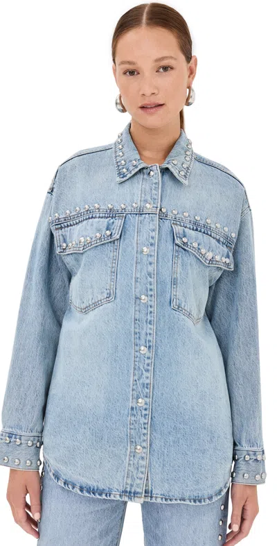 Pistola Denim Mandy Jacket Satellite | ModeSens