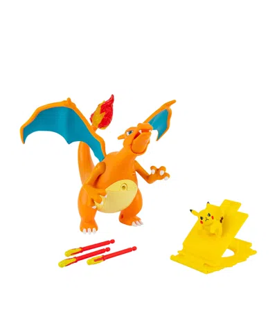 Pokémon Flame And Flight Deluxe Charizard Playset In Neutral | ModeSens