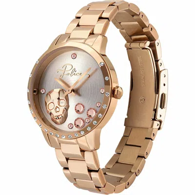 Police Multicolor Stainless Steel Watch In Gold | ModeSens