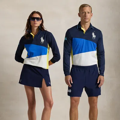 Polo Ralph Lauren Australian Open Ballperson Polo Shirt In Refined Navy ...