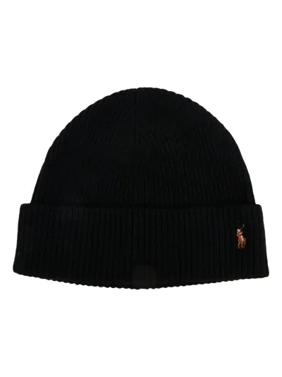 Polo Ralph Lauren Cuff Hat In Black | ModeSens