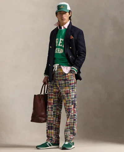 Polo Ralph Lauren Men's Relaxed-fit Patchwork Madras Pants In Padras ...