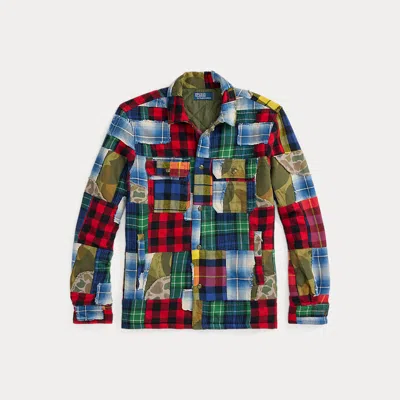 Polo Ralph Lauren Patchwork-design Flannel Overshirt In Multi | ModeSens