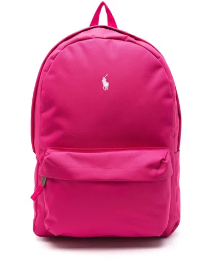 Polo Ralph Lauren Kids' Polo Pony Backpack In Pink | ModeSens