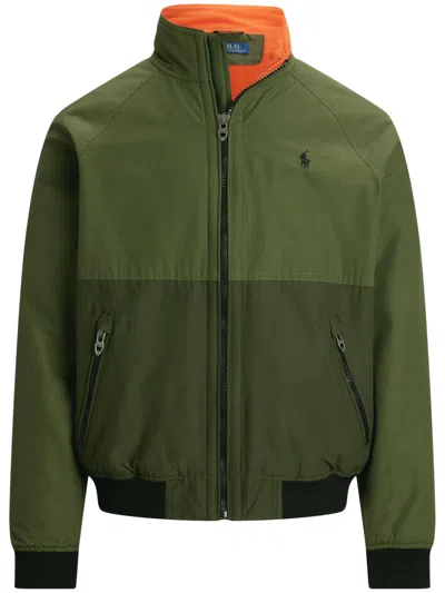 Polo Ralph Lauren Polo Pony-embroidered Bomber Jacket In Green | ModeSens