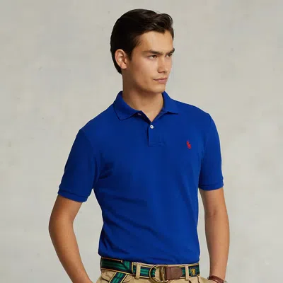 Polo Ralph Lauren The Iconic Mesh Polo Shirt In Blue | ModeSens