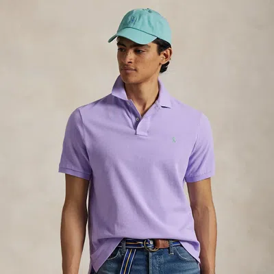 Polo Ralph Lauren The Iconic Mesh Polo Shirt In Light Lilac | ModeSens