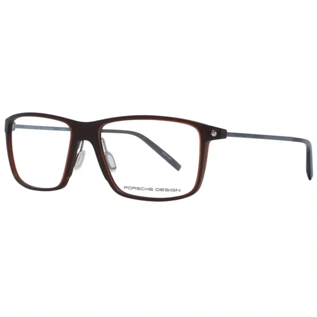 Porsche Design Men Optical Men's Frames In Brown | ModeSens