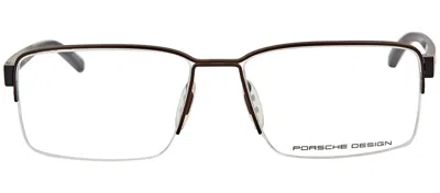 Porsche Design P8351-c Square Eyeglasses In Clear | ModeSens