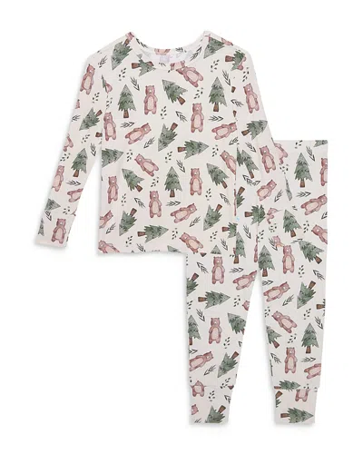 Posh Peanut Boys' Beary Pajama Set - Baby In Beige Over | ModeSens