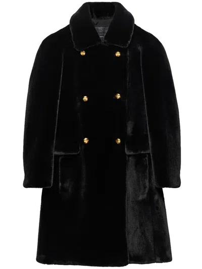 Prada Coat In Black | ModeSens