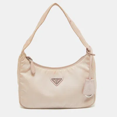 Prada Light Pink Nylon Re-edition 2000 Bag | ModeSens