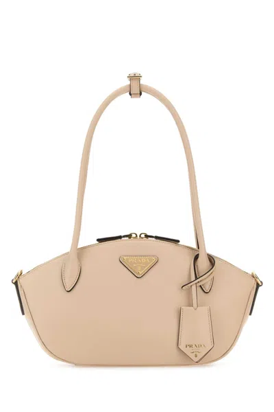 Prada Mini Light Pink Leather Handbag | ModeSens