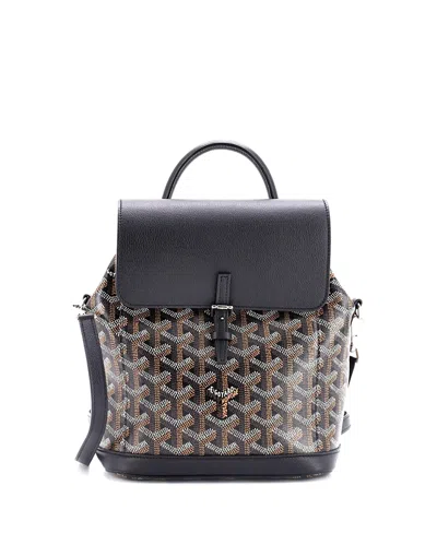 Pre-owned Pre-owned Goyard Goyard Mini Alpin Backpack Coated Canvas In ...