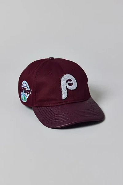 Pro Standard Mlb Philadelphia Phillies Game Day Baseball Hat In Maroon ...