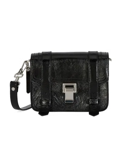 Proenza Schouler Ps1 Satchel Bag In Black | ModeSens