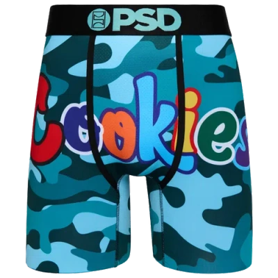 Psd Mens Cookies Blue Camo Briefs In Blue/blue | ModeSens