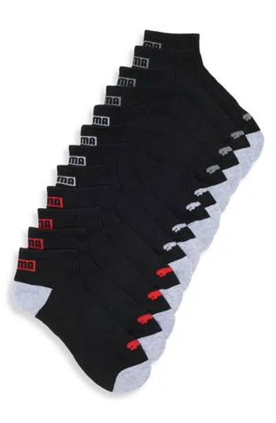 Puma 6-pack Quarter Socks In Assorted | ModeSens