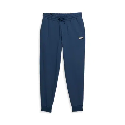 Puma Men's Logo Sweatpants In Blue | ModeSens