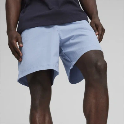 Puma Mmq Men's Shorts In Zen Blue | ModeSens