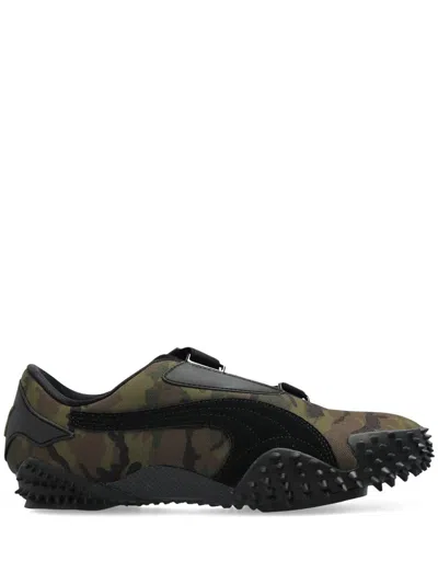 Puma Mostro Camo Shoes In Wild Willow Dark Olive | ModeSens