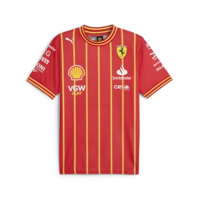 Puma Scuderia Ferrari Team Men's Soccer Jersey In Burnt Red-cs | ModeSens