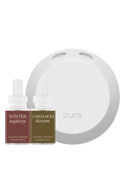 Pura X Studio Mcgee 4 Smart Fragrance Diffuser & Refill Holiday Set ...
