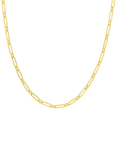 Pure Gold Paperclip Chain Necklace | ModeSens