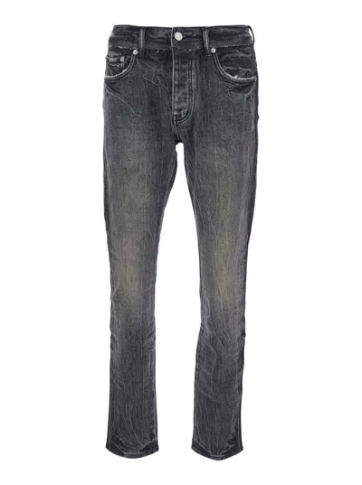 Purple Brand Black Skinny Faded Denim Jeans | ModeSens