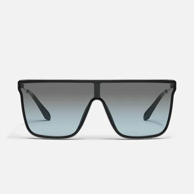 Quay Nightfall Remixed In Black,grey Light Turquoise | ModeSens